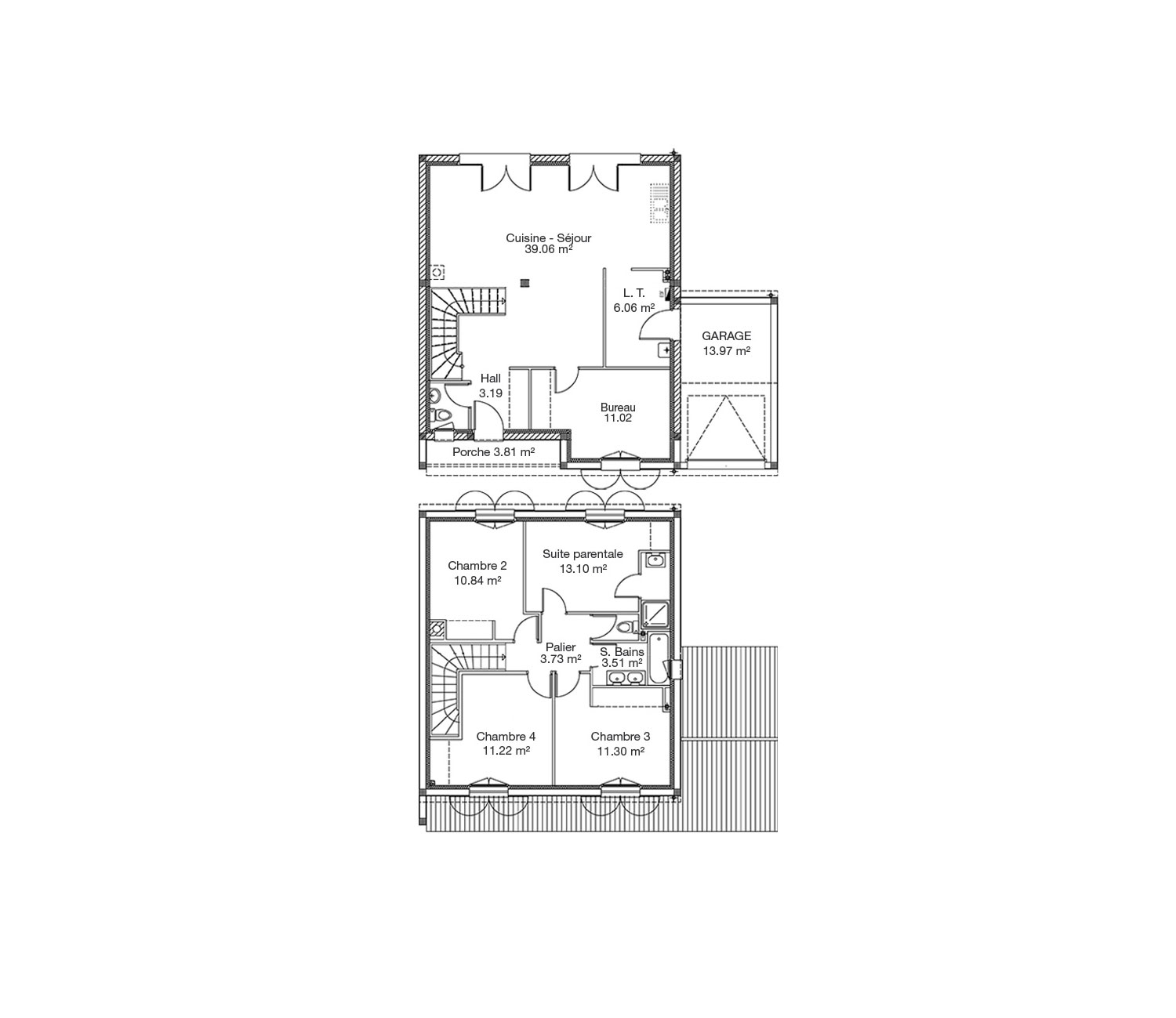 Nos plans de maisons neuves - Construction Horizontale