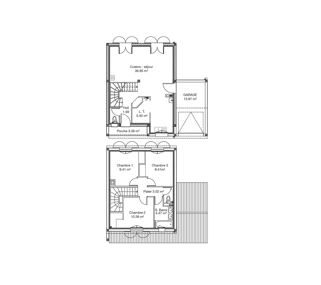 Nos plans de maisons neuves - Construction Horizontale
