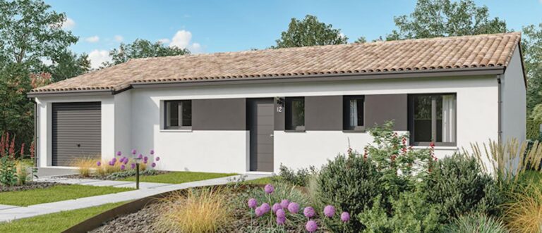 Maison contemporaine en L Pitaya - Construction Horizontale