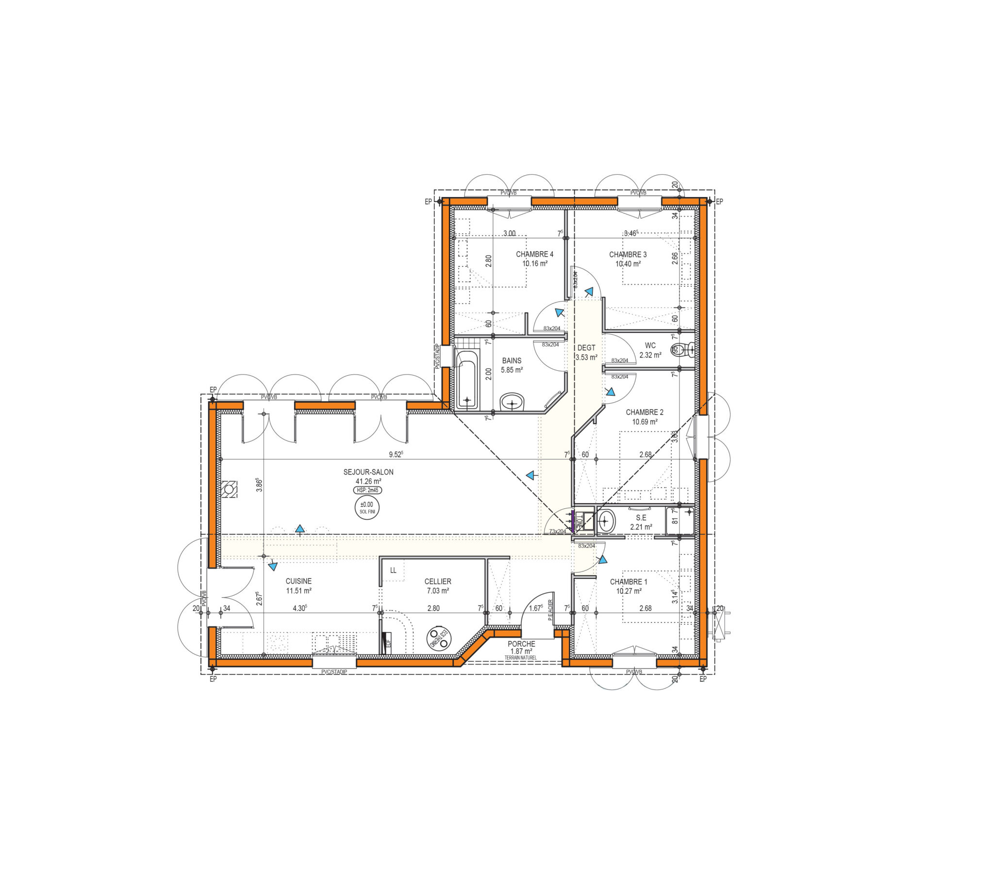 Nos plans de maisons neuves - Construction Horizontale
