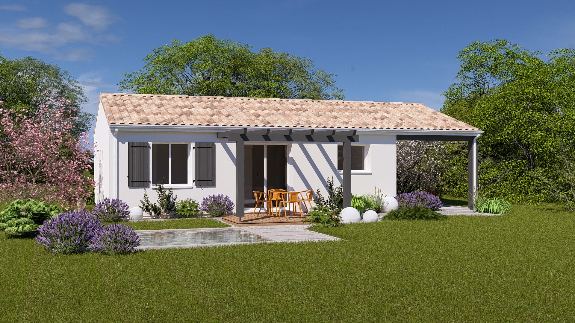 Maison contemporaine Goji 56 - Construction Horizontale